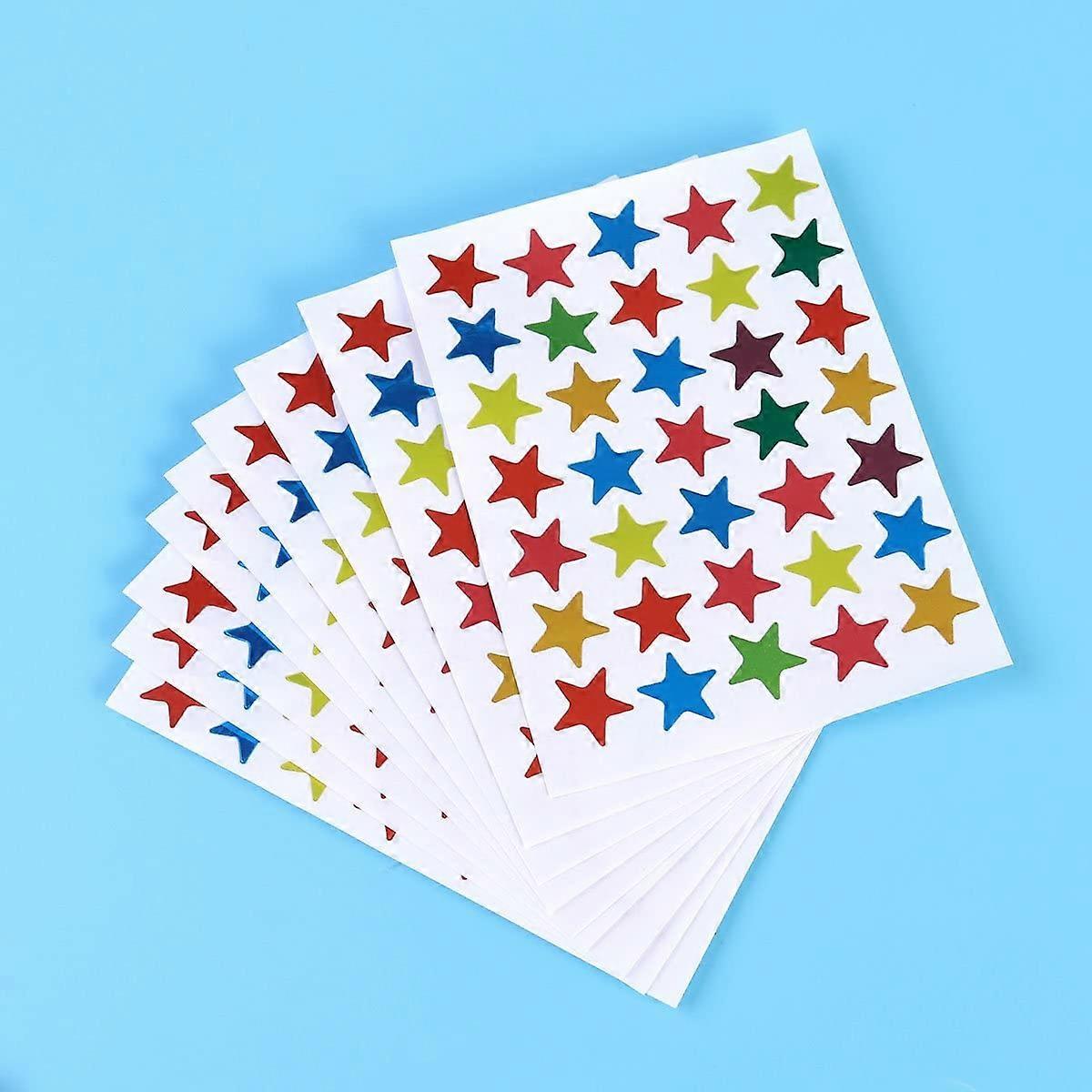 30 Sheets Star Sticker Set Kids Self Adhesive Stickers Stars compatible ...