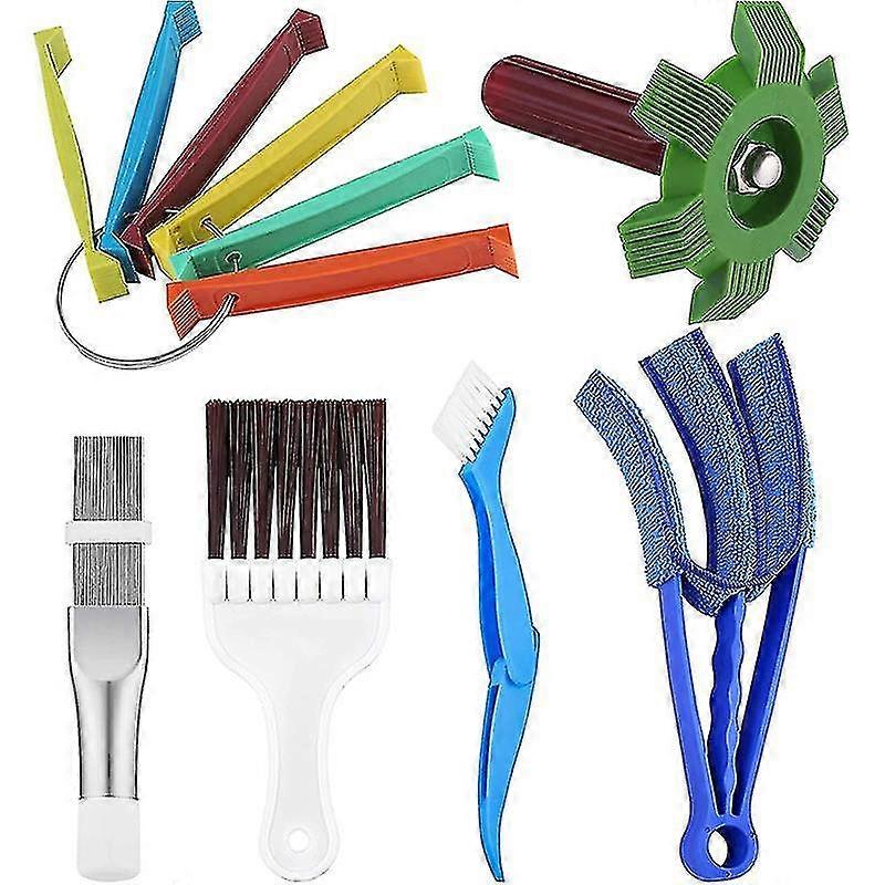 6 Pieces Air Conditioner Fin Cleaner Set, Fin Comb Condenser Fin ...
