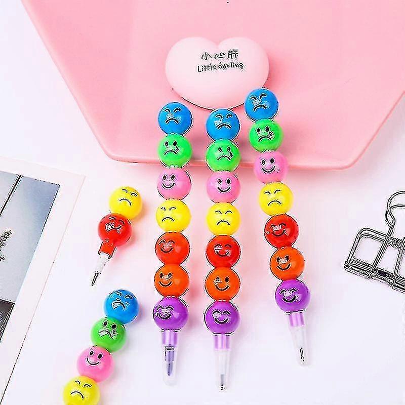 Ball Point Crayons, Toddler Coloured Crayons, Assorted Colouring ...