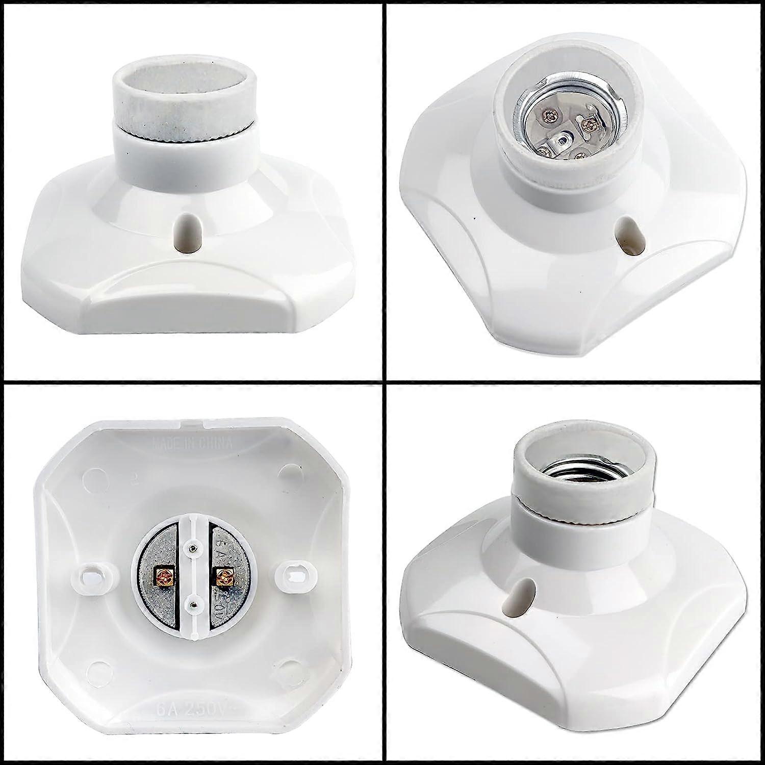 E27 Screw-in Ceiling Socket, E27 Garage Socket, AC 220-240V, LED Light ...