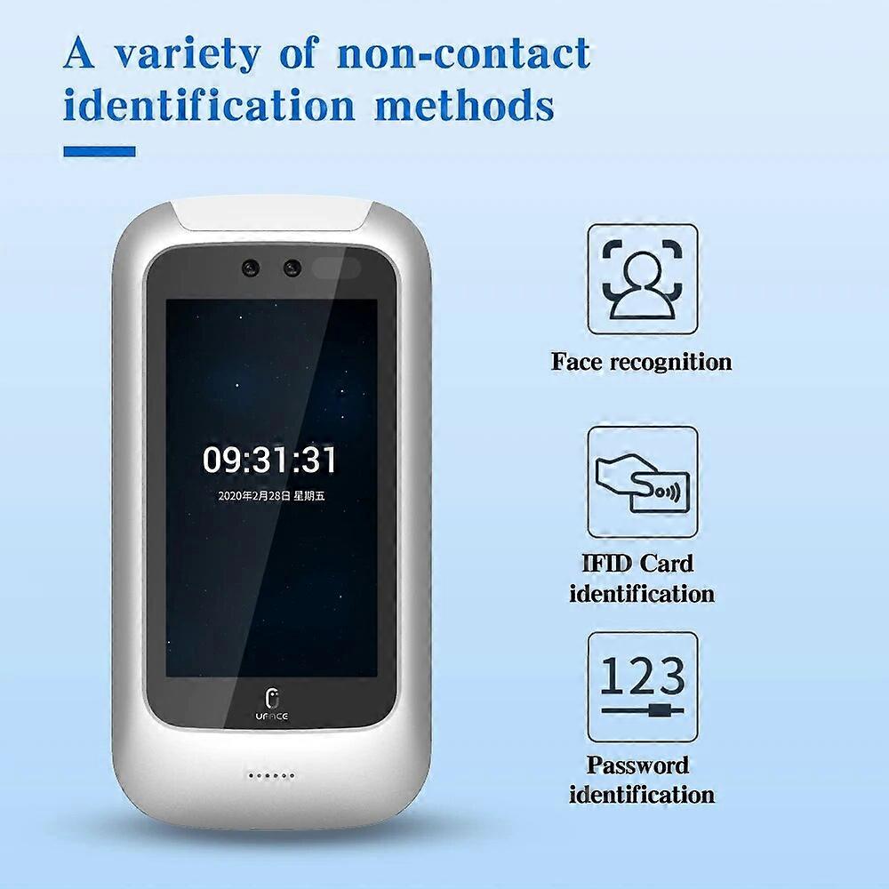 5 inch TCP/IP Wifi USB Dynamic Face Recognition Access Control Time Attendance Employee Time ...