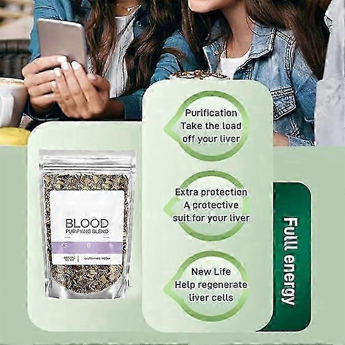 Earthly Blood Purifying Blend Tea, 2024 Organic Earthly Holistic Herbs ...