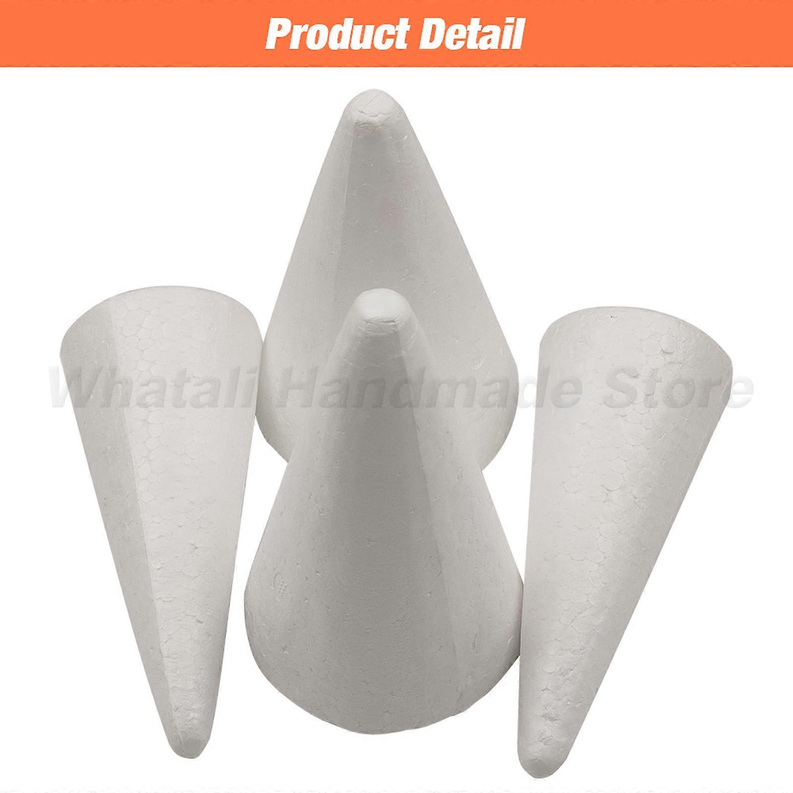 Christmas Polystyrene Styrofoam Cone Flat Foam Cone For Party ...