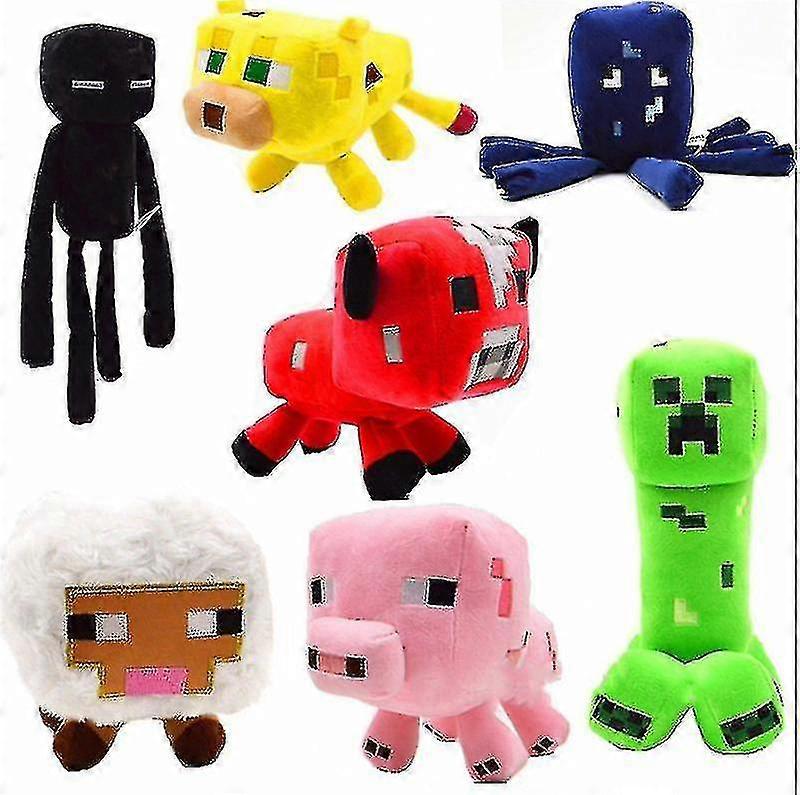 Minecraft Plush Toy Creeper Stuffed Animal Soft Plush Kids Gift-b ...