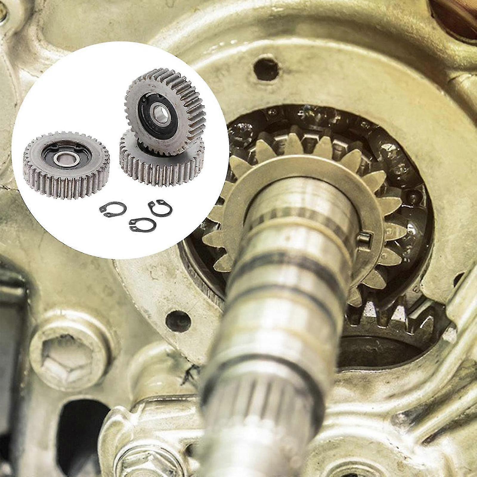 3x 36 Teeth Gears Practical Electric Bike Motor Repair Gear Teeth ...