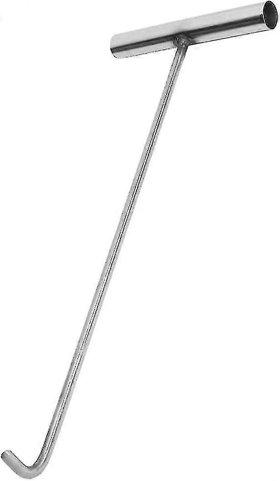 T Post Driver Manhole Cover Hook Stainless Steel T Style Handle Hook ...