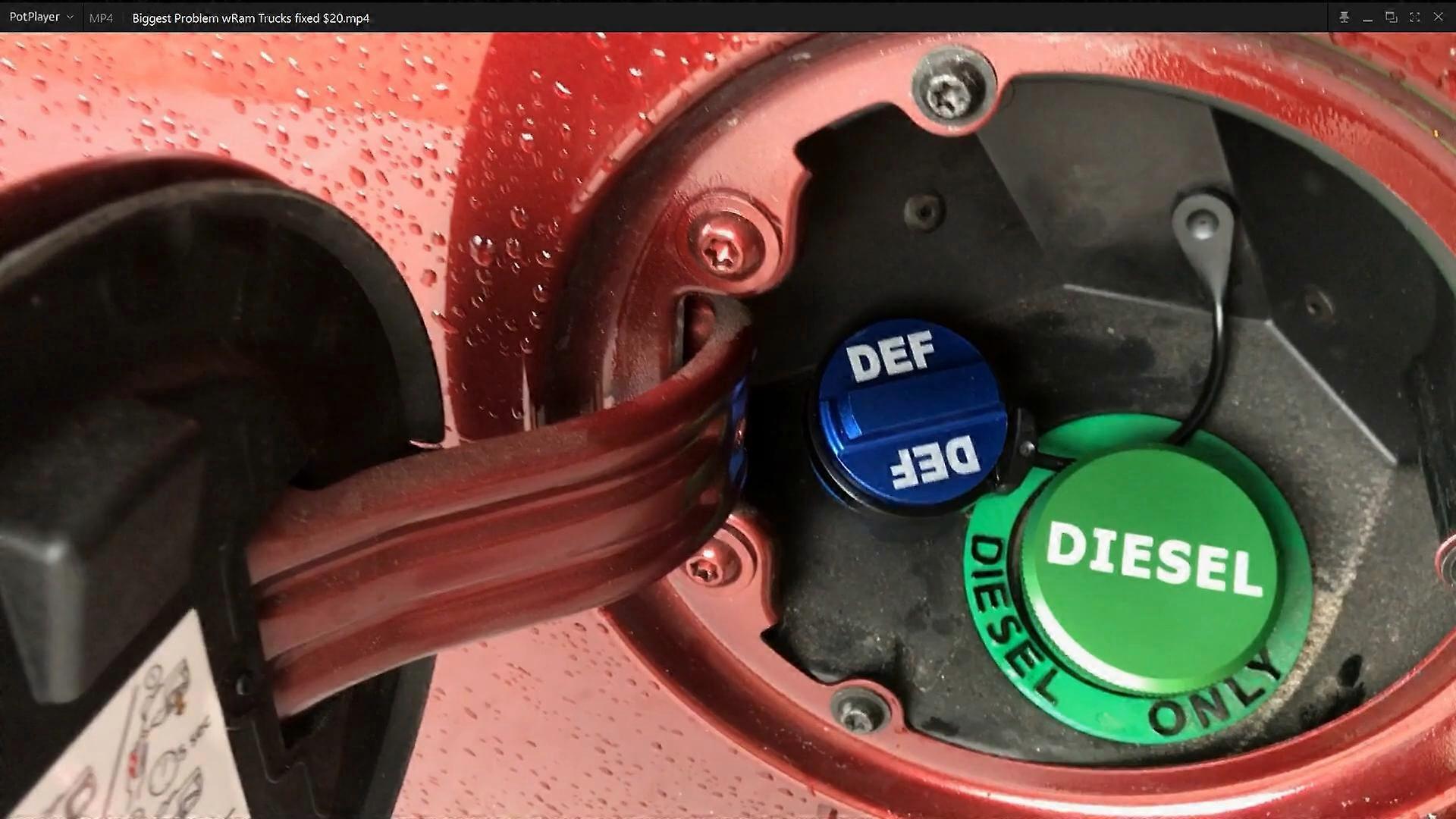 Diesel Fuel Cap - Billet Tank Gas Cap for 13-19 Dodge Ram 1500 2500 ...