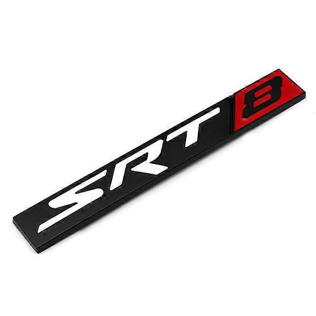 1Piece 3D Metal Car Emblem For SRT SRT6 SRT8 SRT10 SXT SXT6 SXT8 SXT10 ...