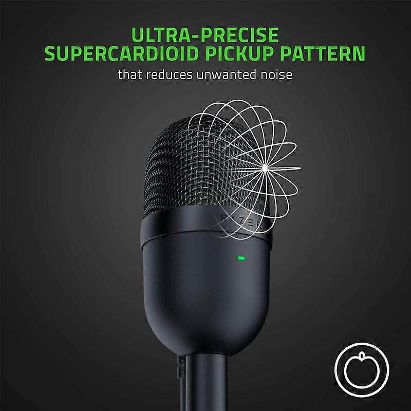 Razer Seiren Mini USB Condenser Microphone for Streaming Gaming on PC ...