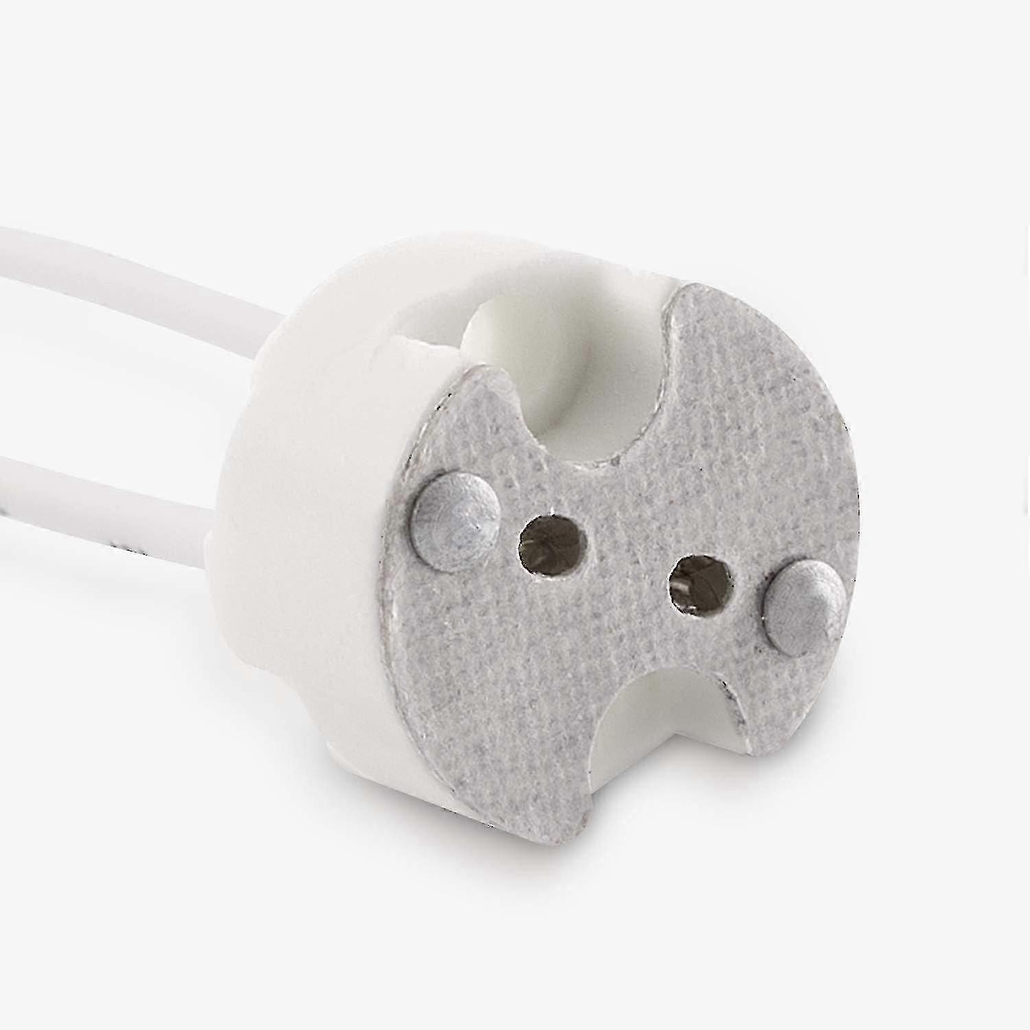 Lot 10x Gu5.3 Socket - Gu5.3 Or Mr16 Socket - Support With 12v Cable ...