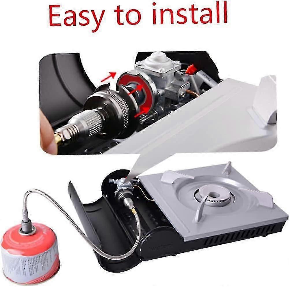 Gas Adapter Converter Camping Stove Connection Gas Bottle Adaptor For ...