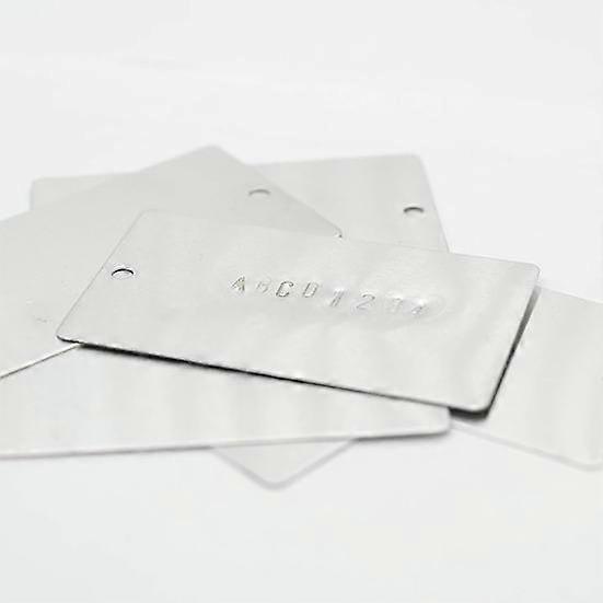 50Pcs Aluminum Tree Tags Metal Plant Labels Rustproof Anti-oxidation ...