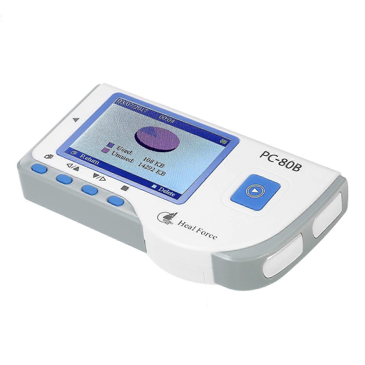 Heal Force Medical Portable ECG EKG Monitor Machine Heart Rate Monitor ...