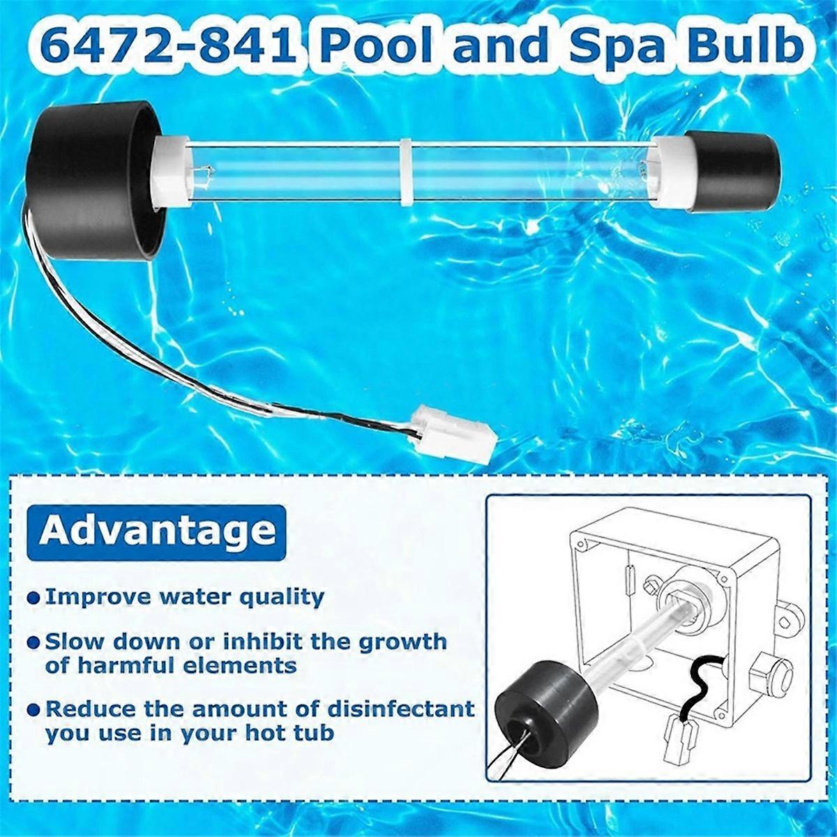 472-841 Hot Tub, Pool & Spa Bulbs 6472-857,94-1552, UVL-3LRK-, UV Bulbs ...