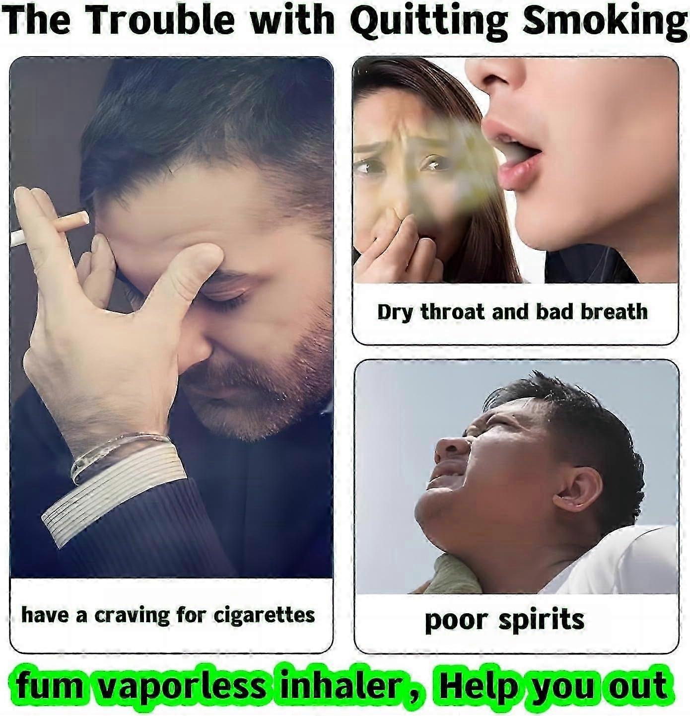 6/12pcs Quit Smoking Air Inhaler, Stop Smoking Behavioral Support Quit ...