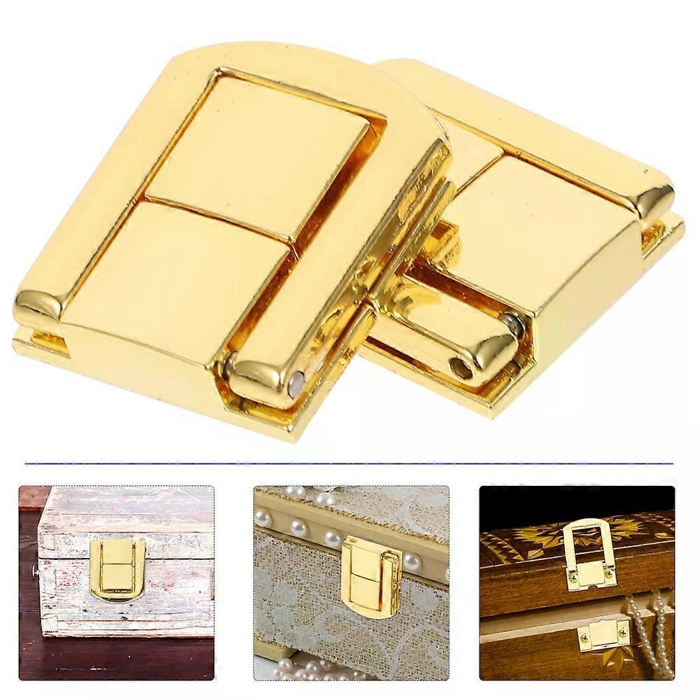 Jewelry Box Latches, 10 Pcs Hasp Lock Hardware Toggle Catches for Boxes ...