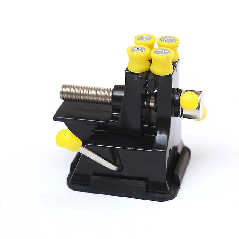 Mini Bench Vise With Rubber Suction Cup Base, Bench Vise Clamp Easy To ...