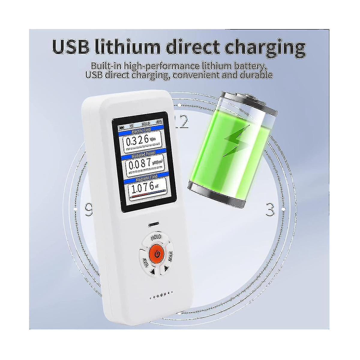 Esynic Emf Meter Electromagnetic Field Radiation Detector EMF Radiation ...