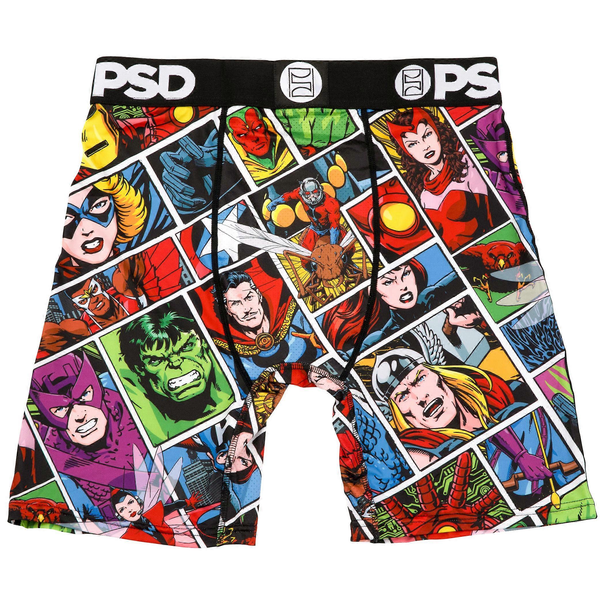 Avengers Heroes Panels PSD Boxer Briefs | Fruugo UK