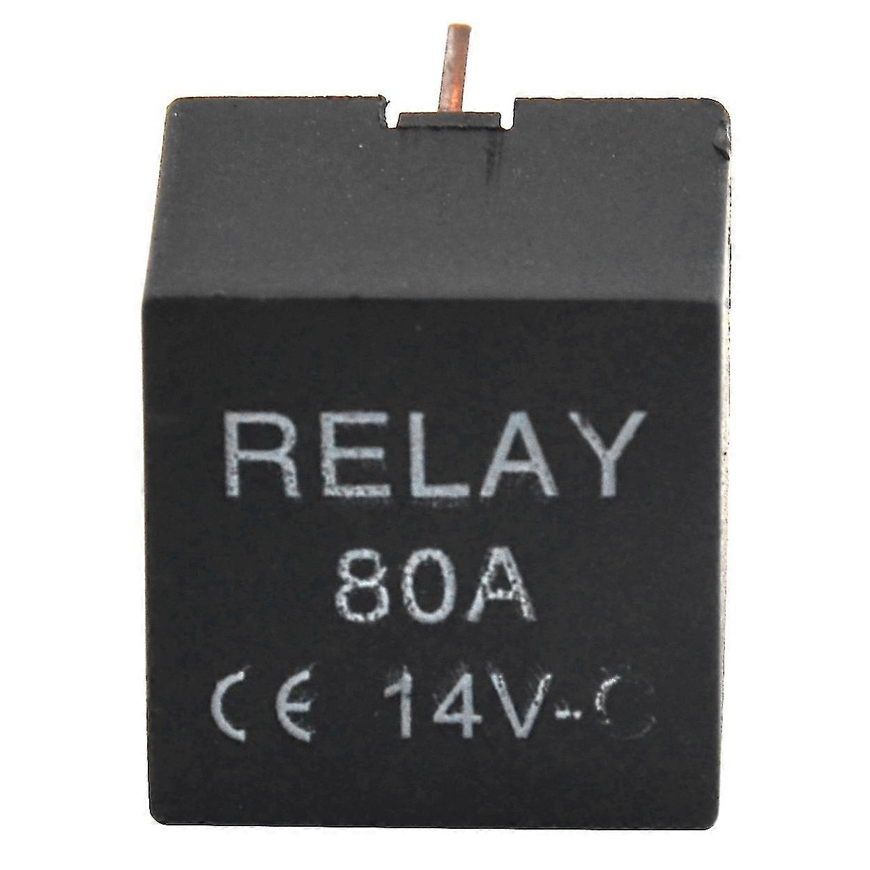 2 PCS Waterproof Automotive Relay 12V 70Amp 80Amp 4 Pin Normally Open ...