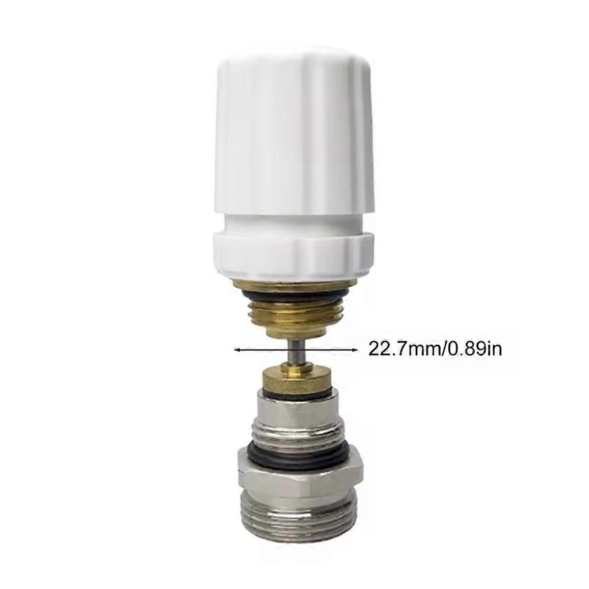 Return Pin Valve Core Automatic Spring Floor Heating Valve Core Brass ...