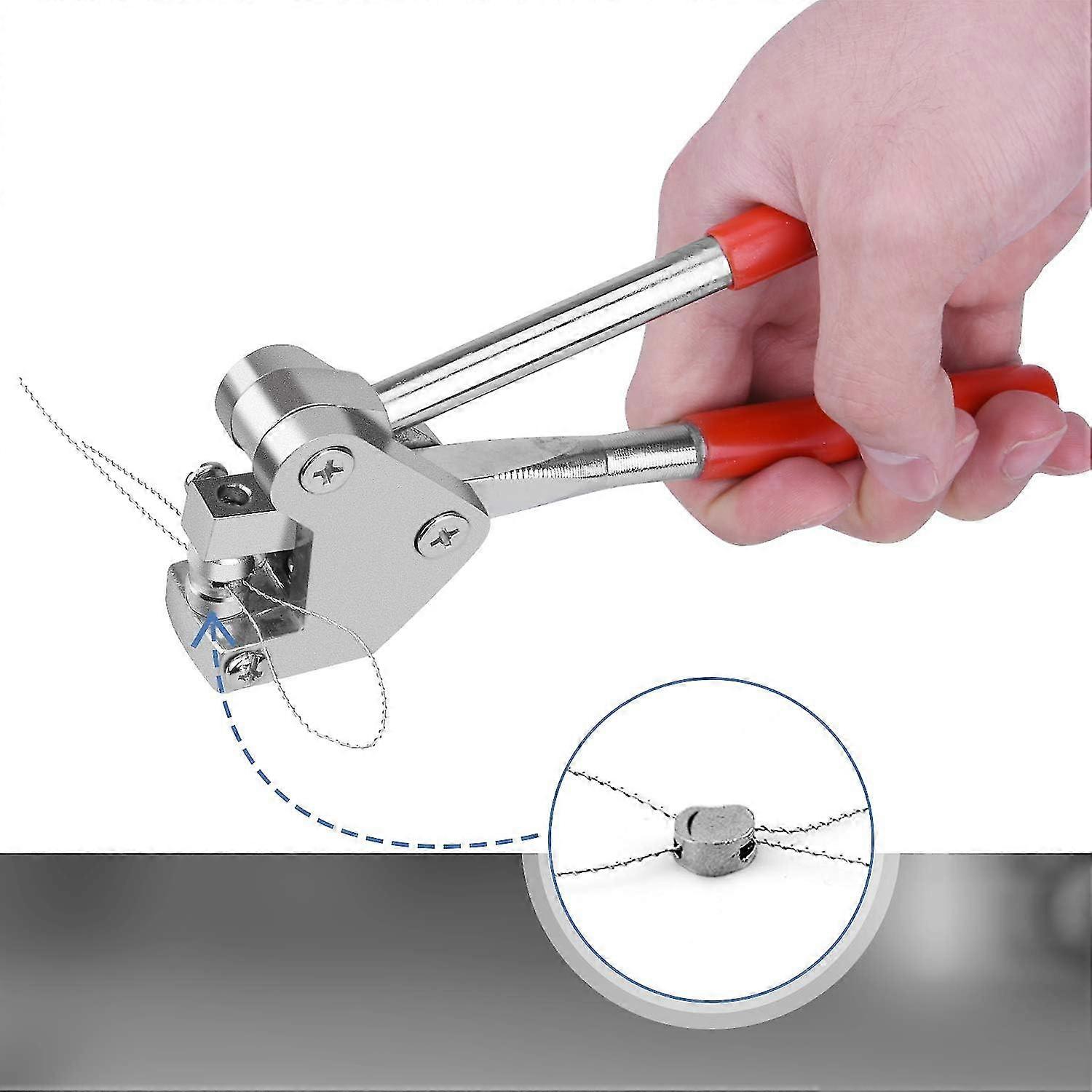 Set of sealing pliers Kit of sealing pliers set of security seals, with ...