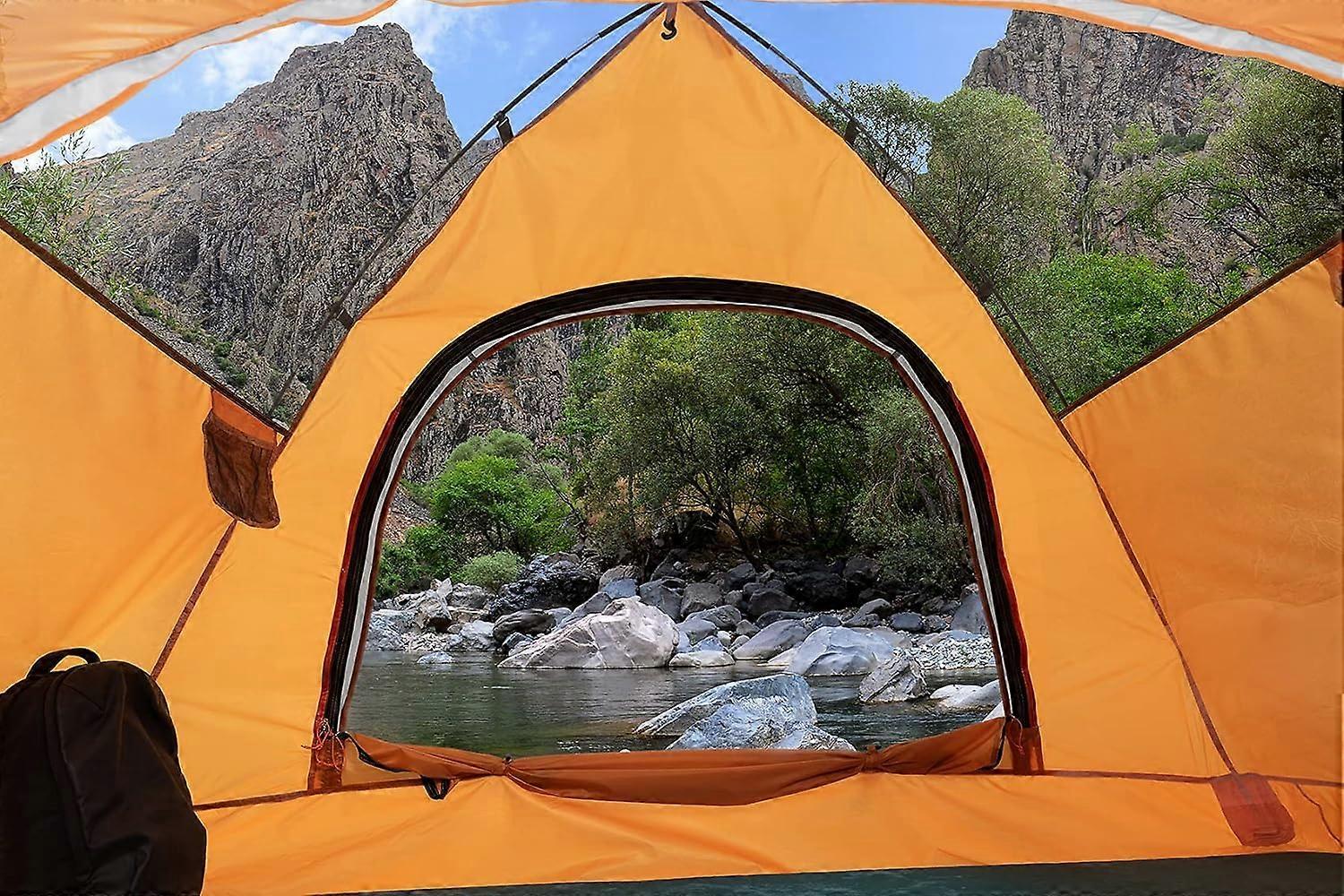 Waterproof 2 Man Camping Tent - Compact 2 Person Dome Tent, Lightweight ...