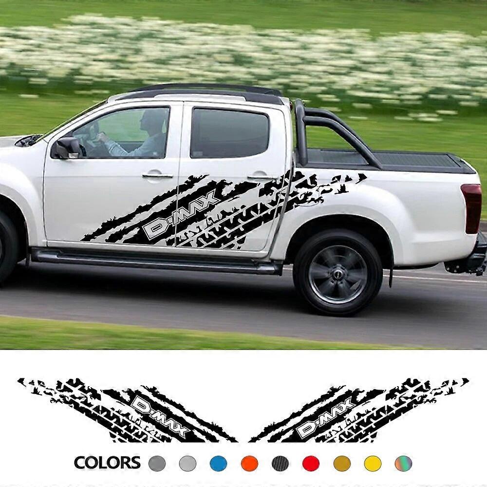 Car Stickers For Isuzu Dmax D Max IMCT Pickup Door Side Decor Decals ...