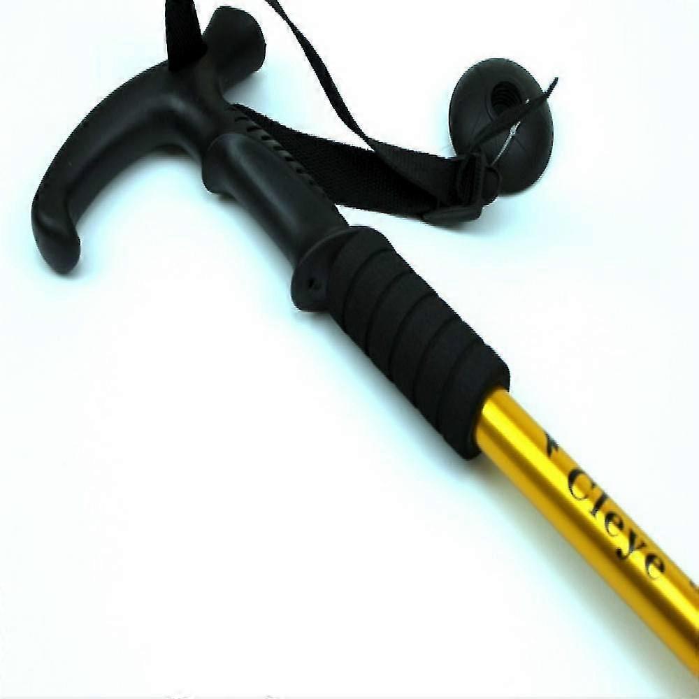 Hiking Pole Anti-shock Walking Stick Telescopic Trekking Poles For Men ...