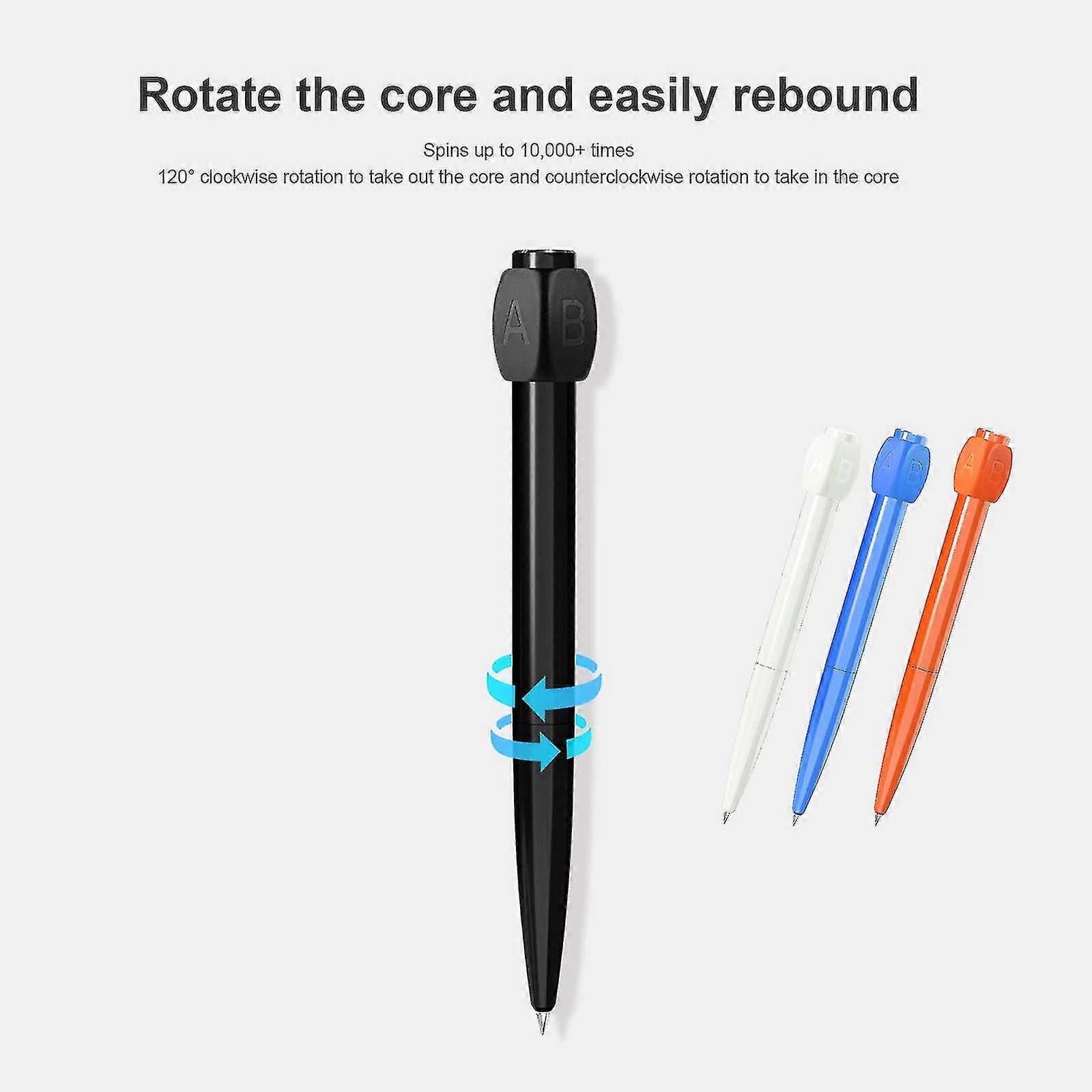 Fidget Spinner Pen Fidget Pen Spinner with ABCD Rotation Cap Help ...
