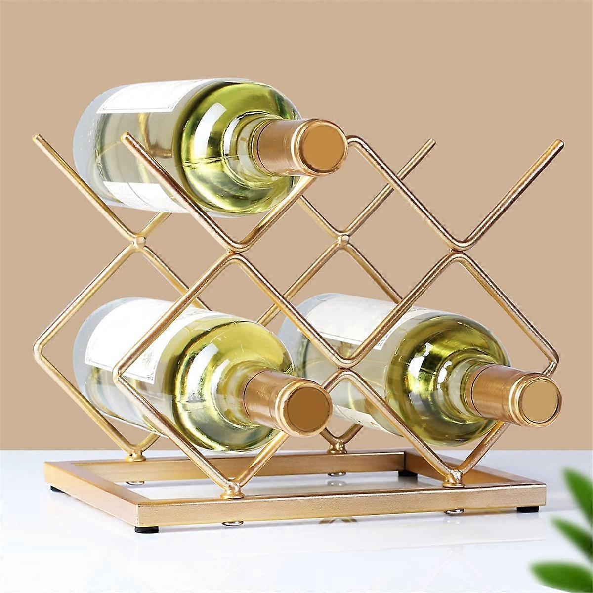 Countertop Wine Rack Freestanding Small Wine Rack Desktop Wine Rack ...