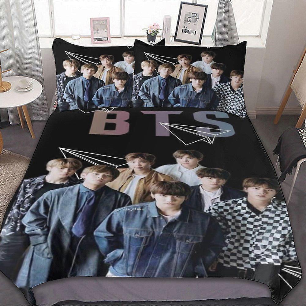 d172 Kpop BTS Bedding Set, Ultra Soft Bedding Set Girls Bedding Girls ...