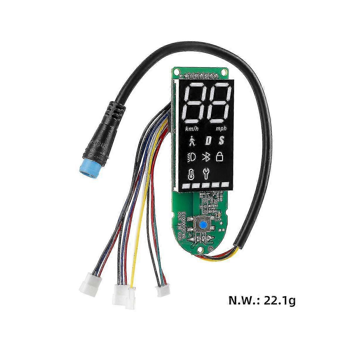 Electric Main Board Led Display Dashboard For 1s Electric Scooter Parts ...
