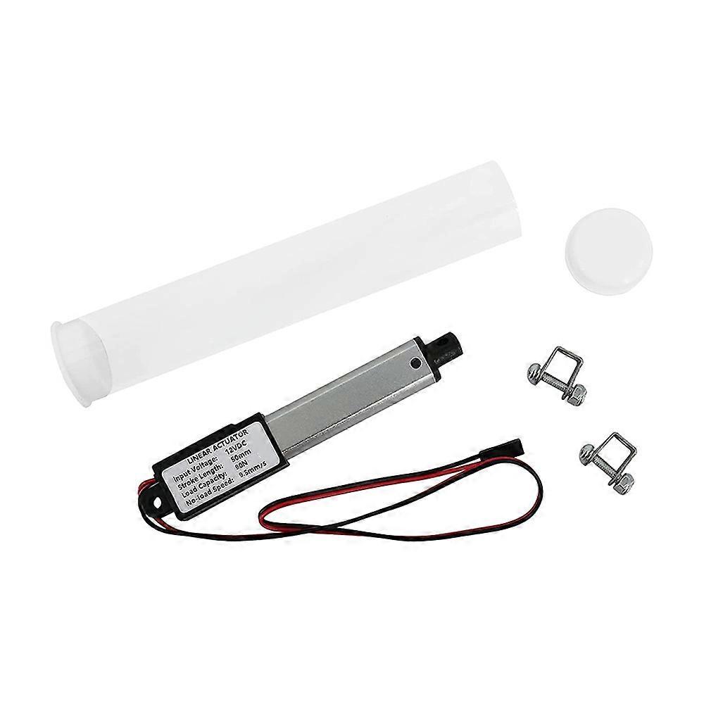 Micro-Linear Actuator, 2 Inch Stroke, 90N/20.3Lb, Speed 9.5mm/S ...