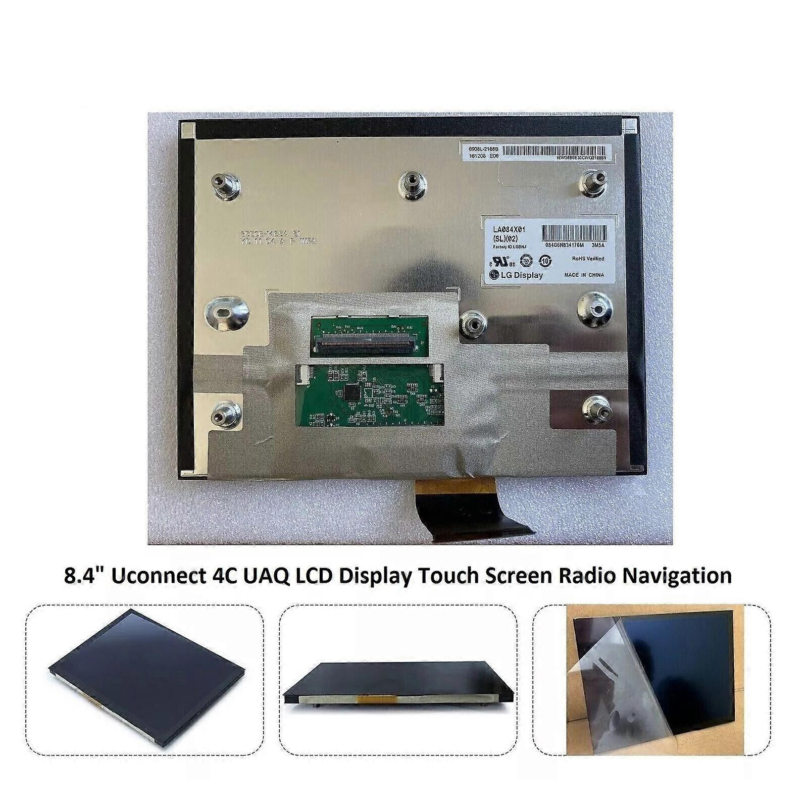 8.4" Uconnect 4C Touch Screen Radio Replacement - LA084X01(SL)(02) - No Leak, Fast Ship ...