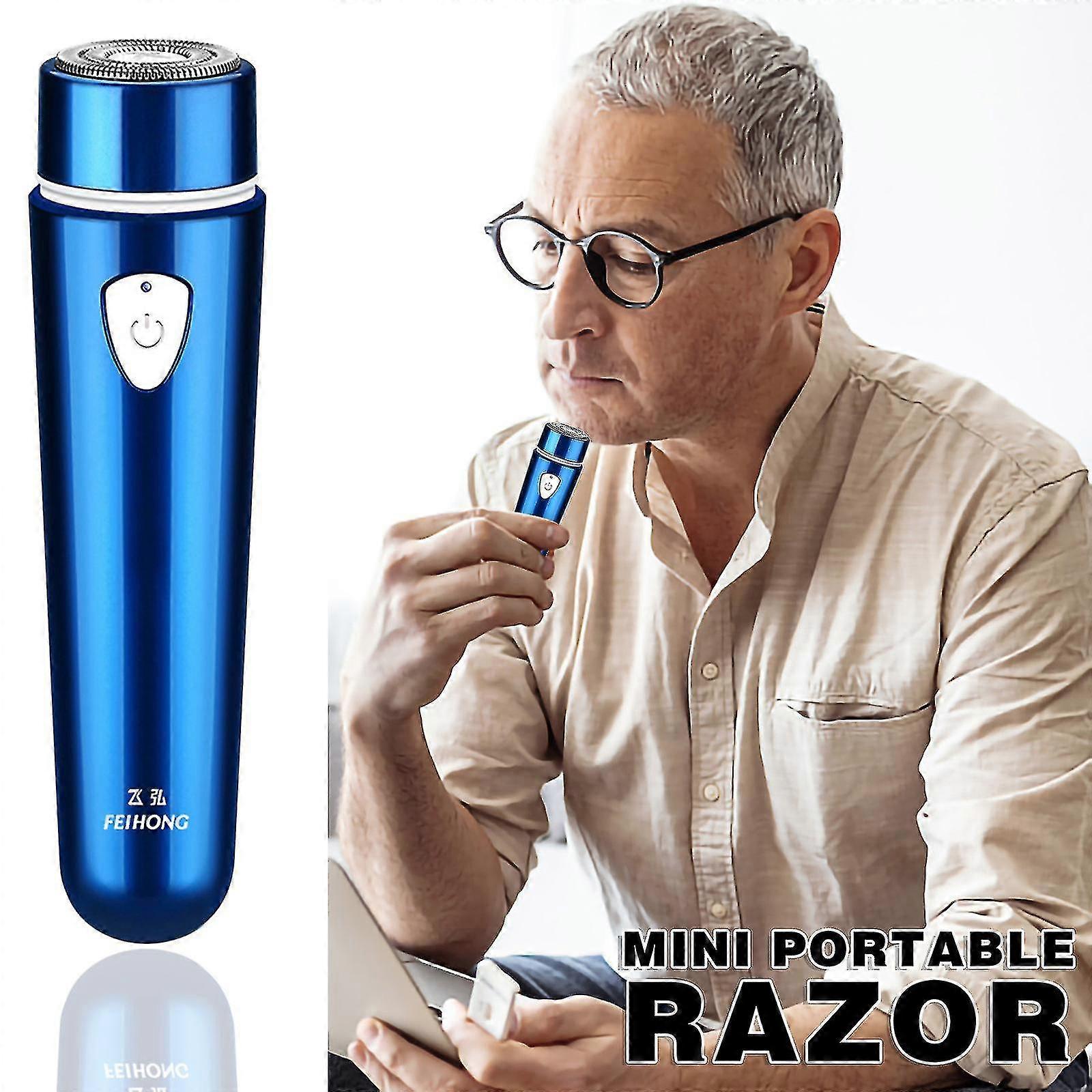 Shavers For Men Mini Portable Electric Shaver - Usb Rechargeable Safety ...