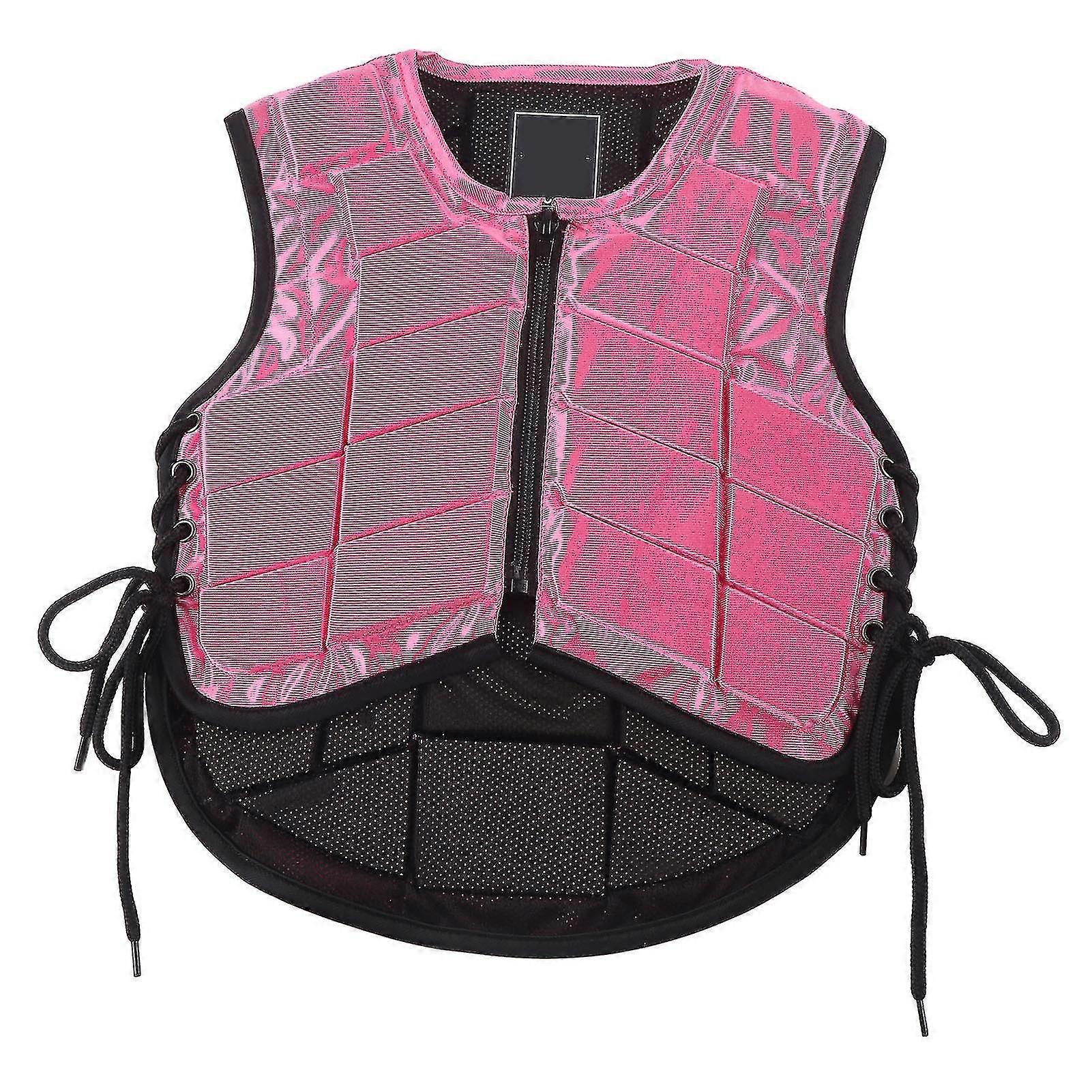 Kids Equestrian Vest Foam Padded Safety Horse Riding Protective Gear ...