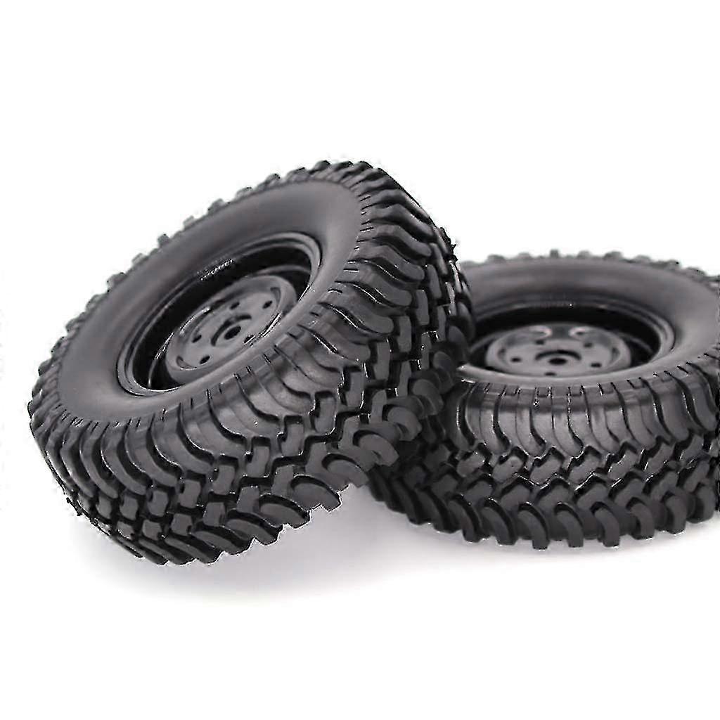 2pcs/lot 100mm Rc 1/10 Buggy Wheels Rims And Tires Set For1:10 Rc ...