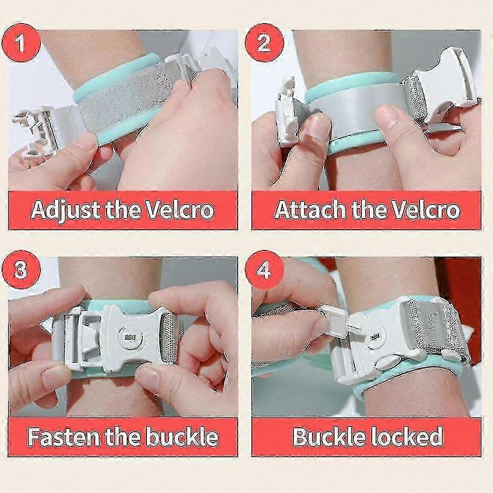 Child Safety Wrist Strap with Locking Feature for Secure Outdoor Play ...