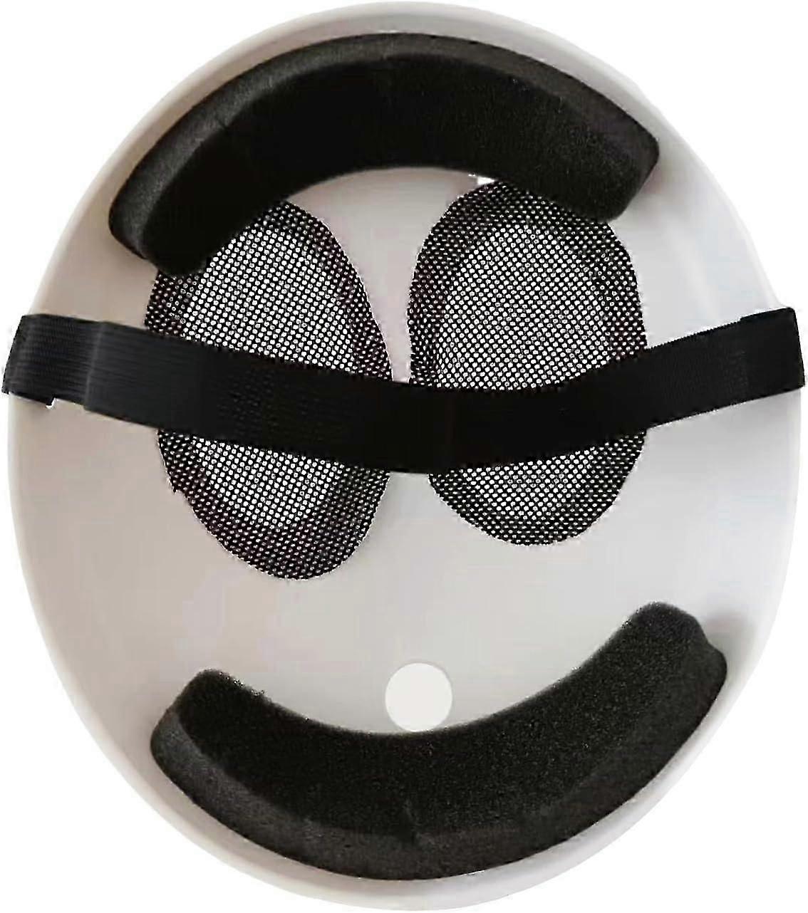 Shy Guy Mask for Halloween Cosplay White Full Face Anime Mask Costume ...