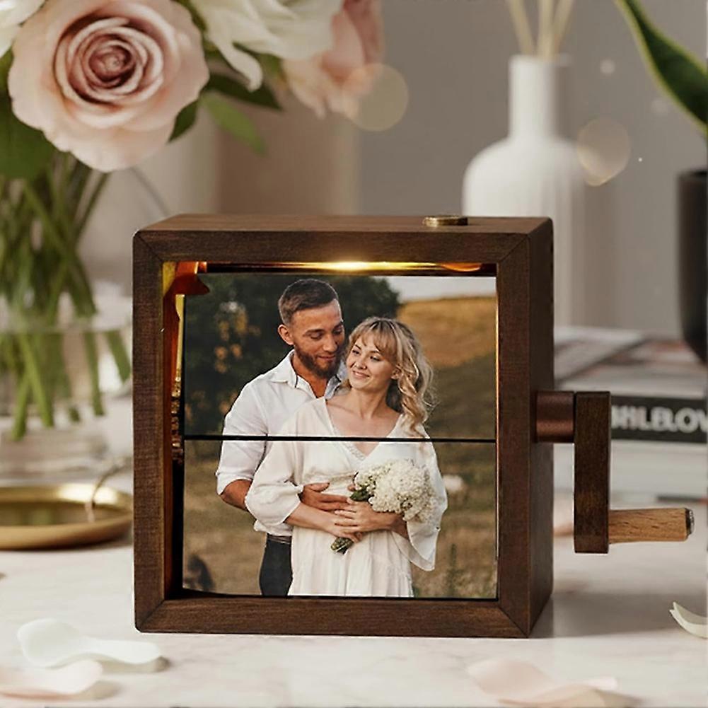 Photo Flipbook Frame, Hand-Cranked Animation Box, Mechanical Picture ...