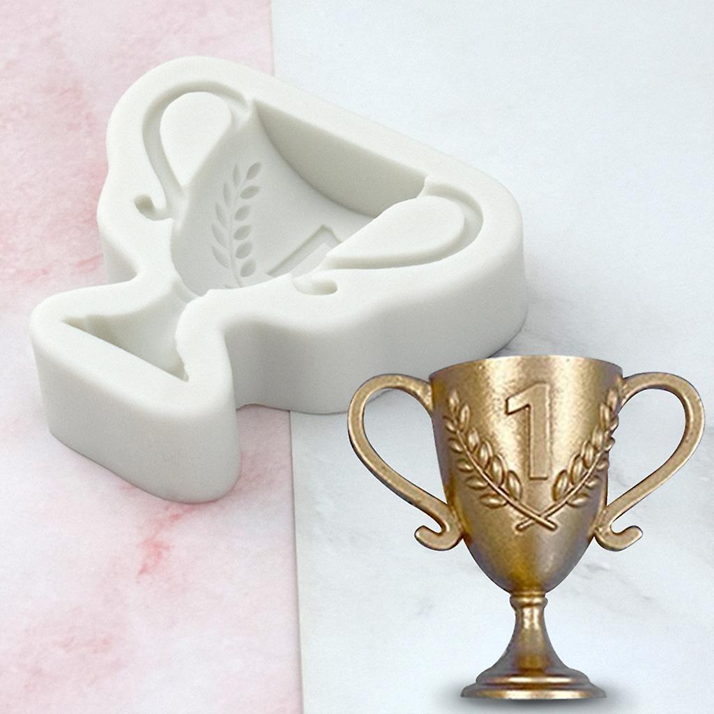 Silicone Baking Moulds 3D Trophy Medal Racing Shape Baking Tool DIY ...