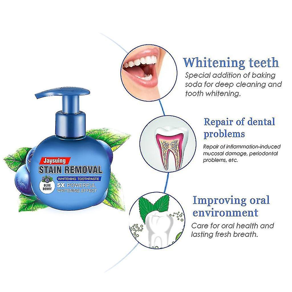 Stain Removal Whitening Toothpaste Fight Bleeding Gums Toothpaste 200ml ...