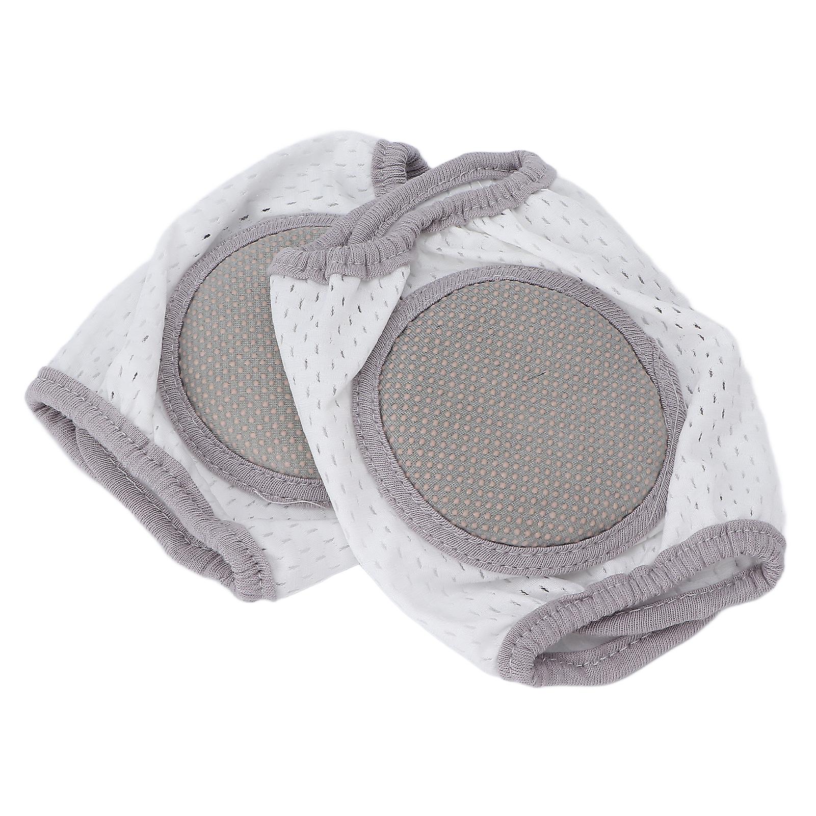 Baby Crawling Pads Soft Cotton Elastic Unisex Prevent Slip Infant Knee ...