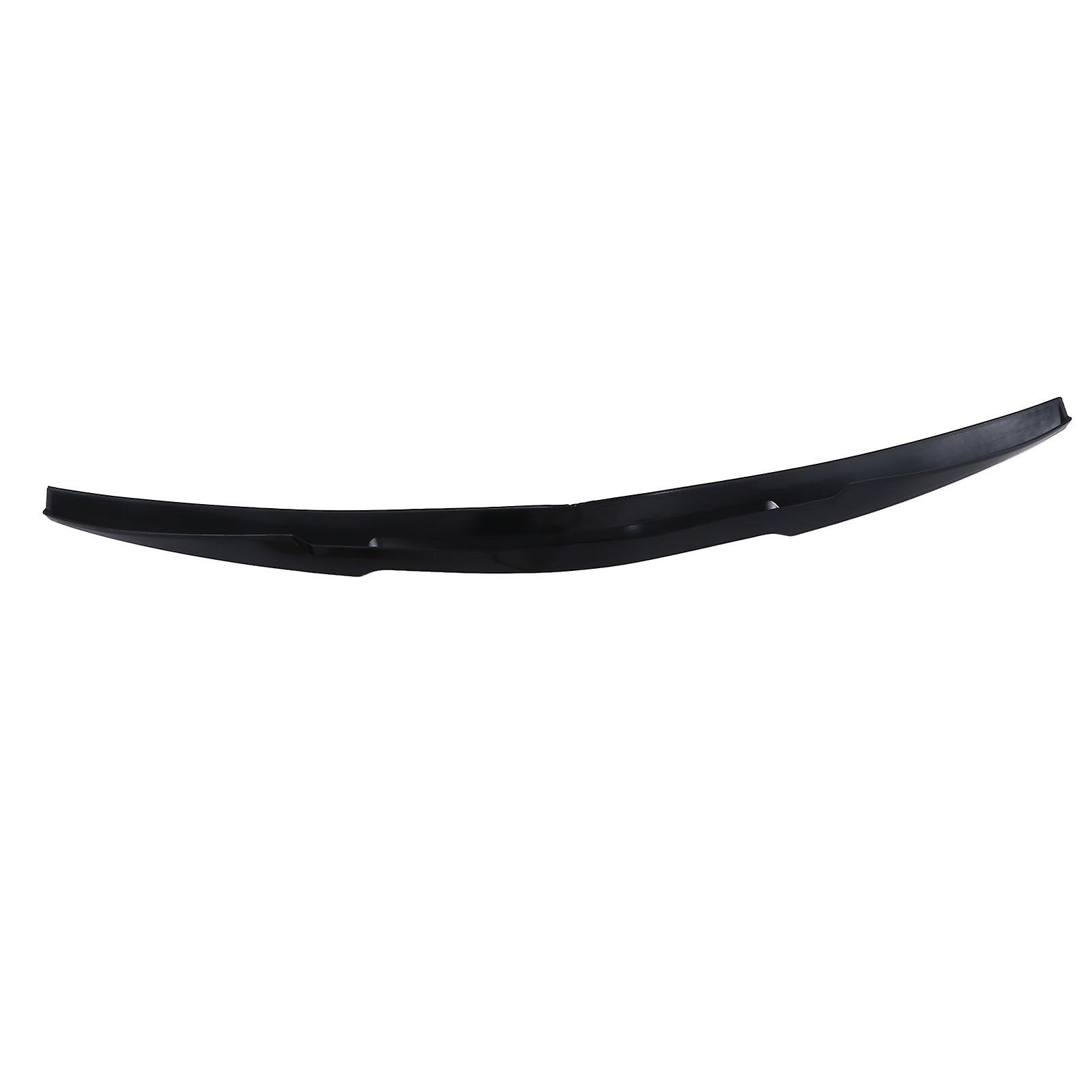 Universal Gloss Black Car Rear Trunk Spoiler Lip Rubber Spoiler Wing 120cm/47.24in X 7cm/2.76in ...