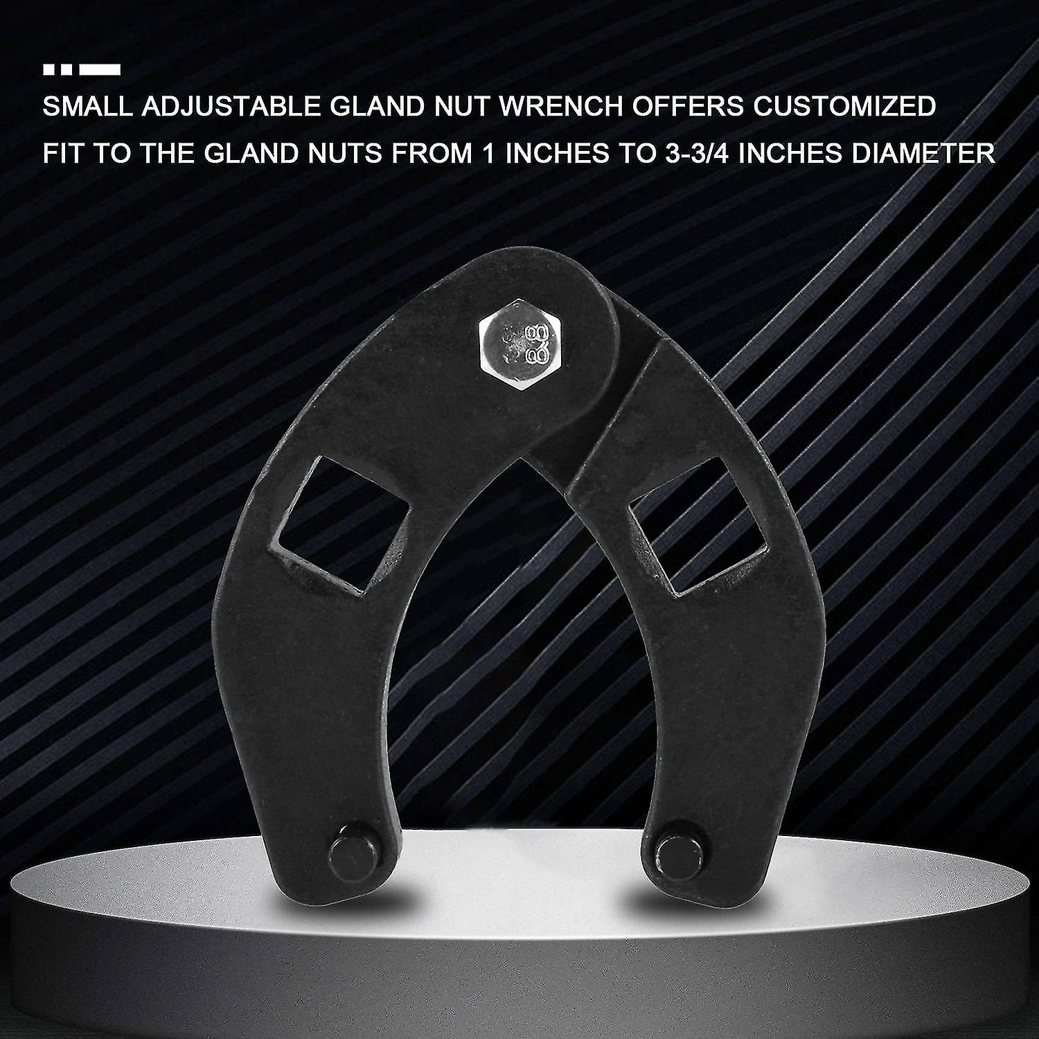 Adjustable gland nut wrench 7463 small pin wrench tool for hydraulic ...