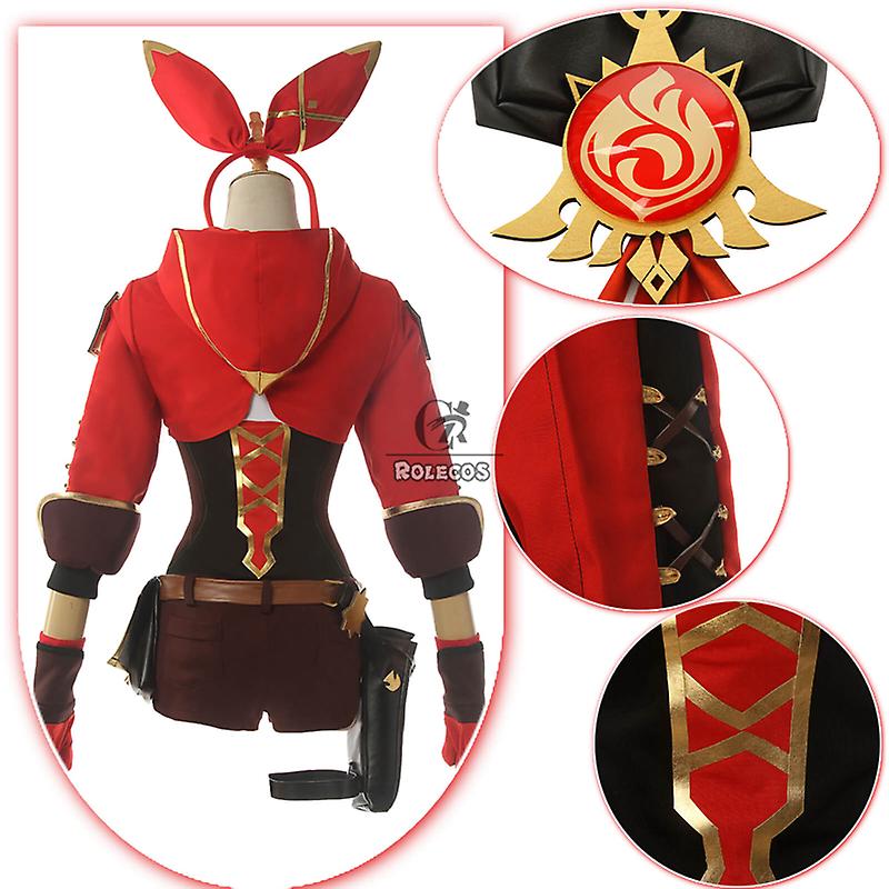 Game Genshin Impact Amber Cosplay Costume Amber Cosplay Costume Women ...
