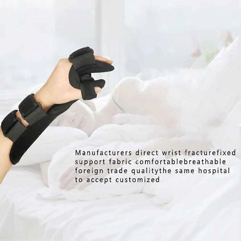Stroke Resting Hand Splint Soft Functional 5 Finger Hand Brace For ...