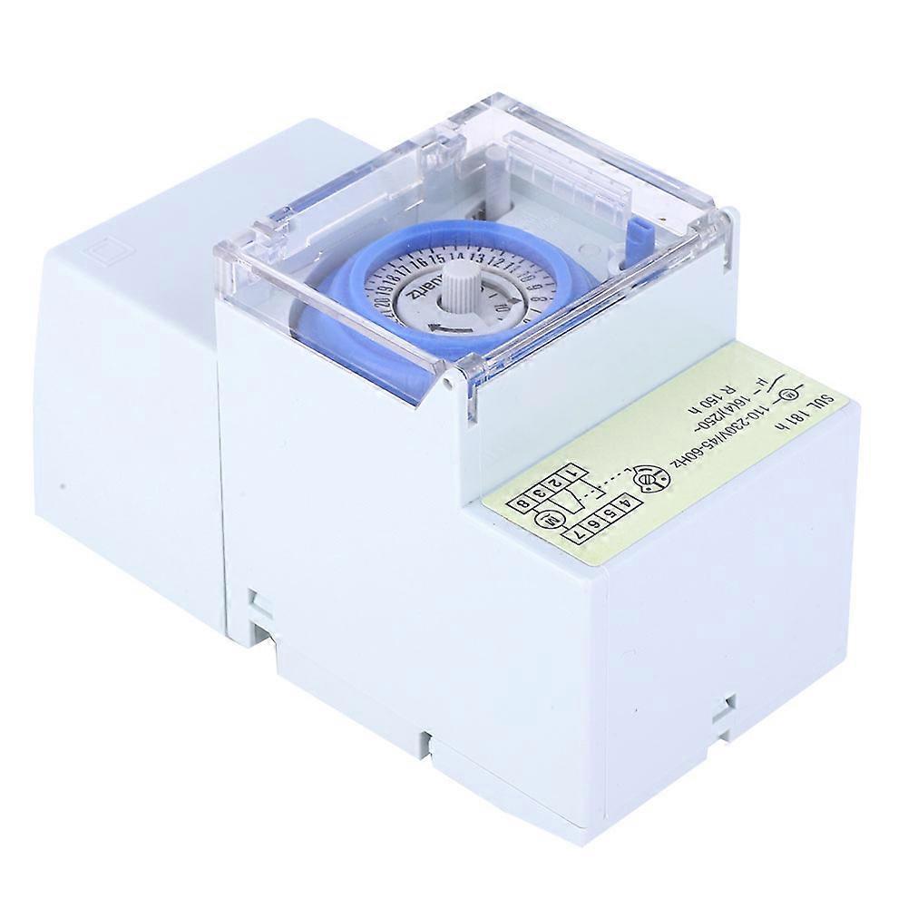 SUL181h Mechanical Timer 24 Hours Quartz Motor Timer Switch Relay 110 ...