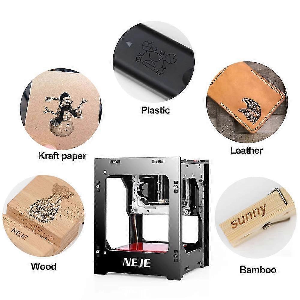 1000mW USB Laser Engraver Printer Cutter Carver DIY Logo Mark Engraving ...